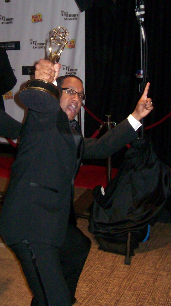 Thank you - this Emmy belongs to all of you! - Mario Armstrong