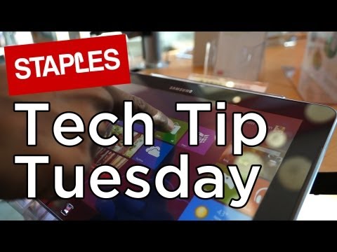 Staples Tech Tip Tuesday: A Look at Several New Windows 8 Devices ...