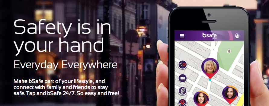 bSafe app can keep you safe and give some peace of mind—check it out!